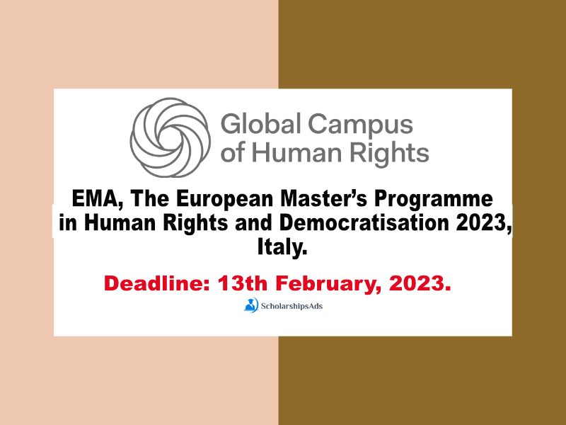 Ema The European Masters Programme In Human Rights And